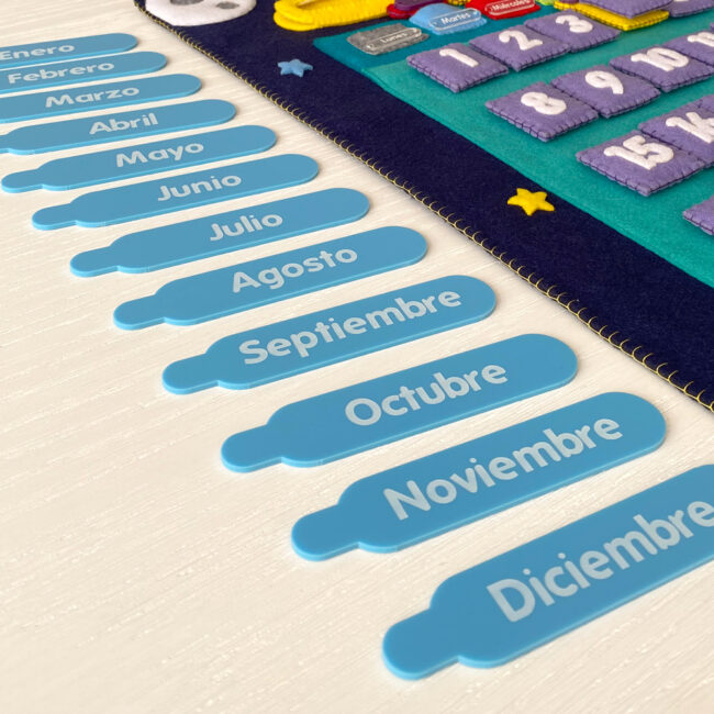 Mi Calendario Espacio - Punto ideas