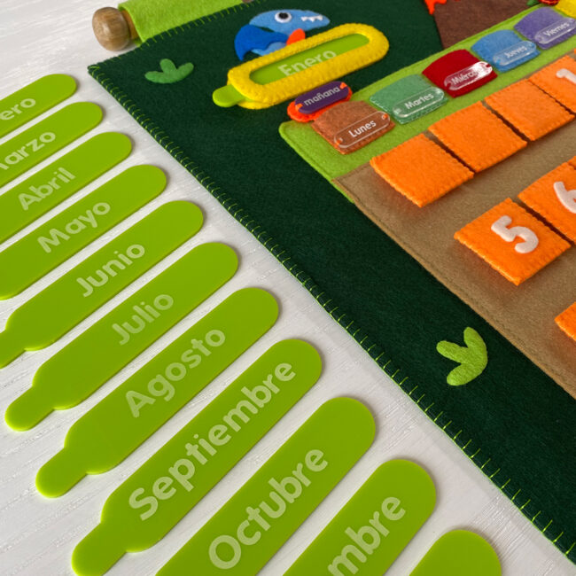 Mi Calendario Dinosaurios - Punto ideas