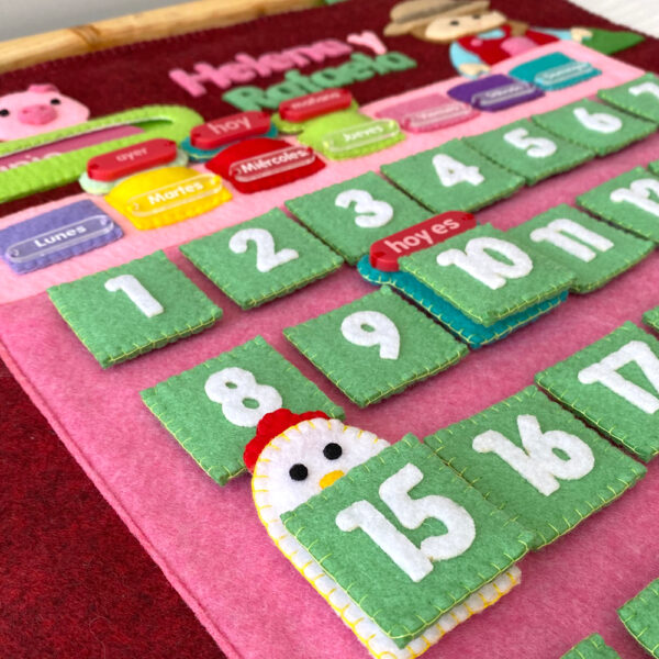 Mi Calendario Granja - Punto ideas