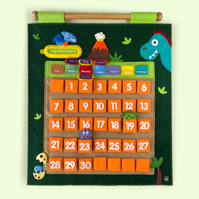 Mi Calendario Dinosaurios - Punto ideas
